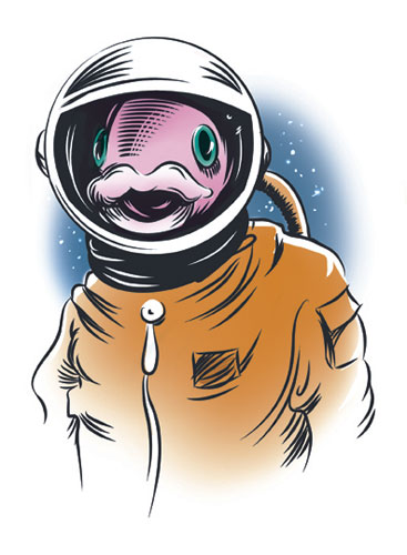 Fishy Coporation: Sweden sends 60 Astronaut fishes to space,