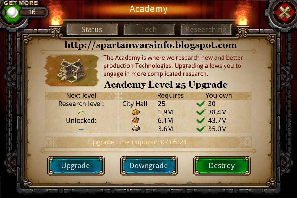 Spartan Wars Building City, Goldmine, Farm, Sawmill, Stone Quarry ...