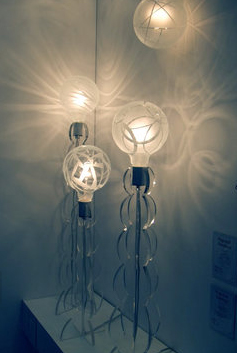 LET'S STAY: Cool light bulb design by Melissa Borrell Design