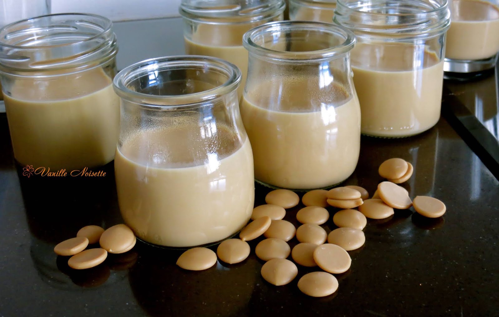 Vanille Noisette : CREME DESSERT ZÉPHIR CARAMEL