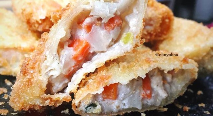 Risoles Ragout Ayam Super . Kres Diluar Lembut Di Dalam | Master Dapur