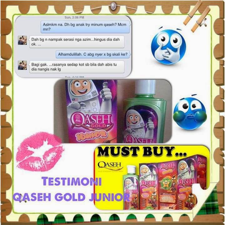 Jom amal sunnah: sukatan QASEH GOLD KEKANDA/ADINDA dan QASEH GOLD JUNIOR