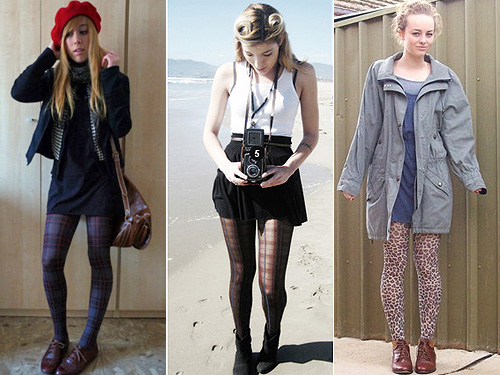 The Fashion World: Meia calça