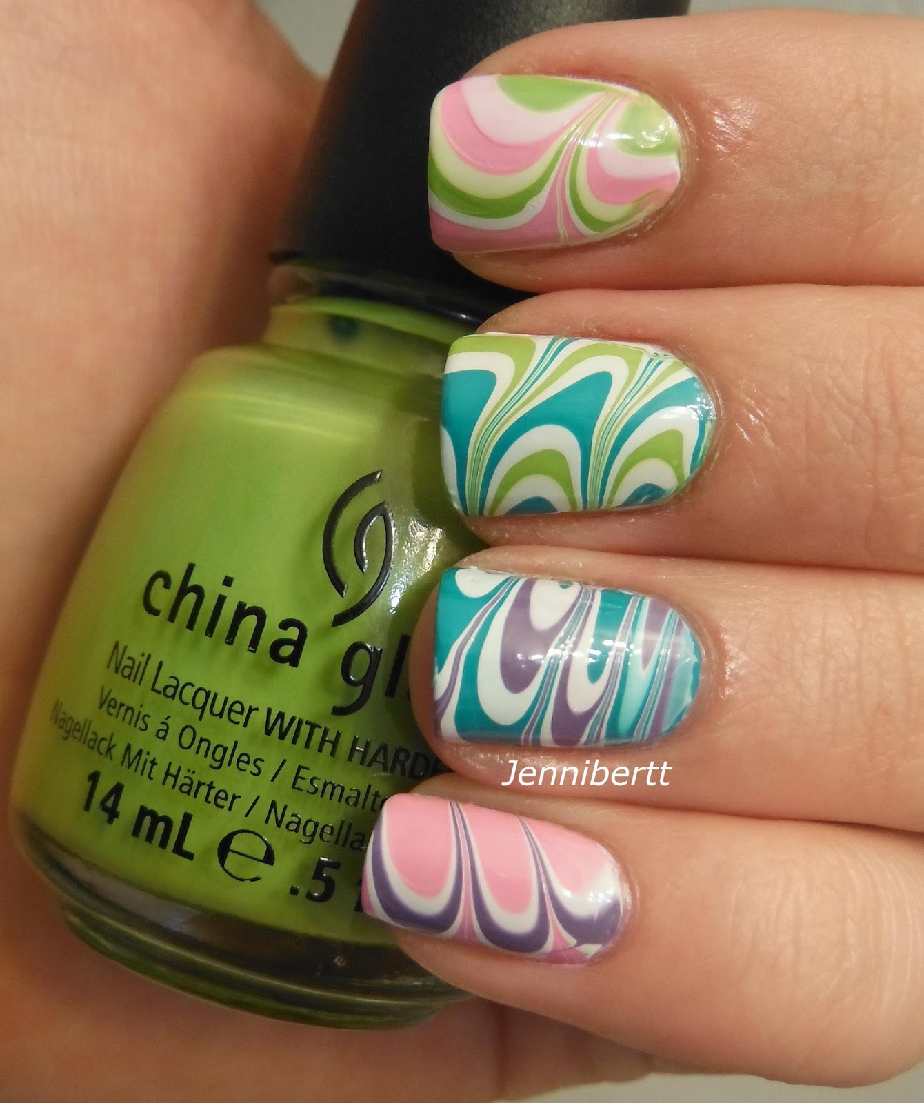 Jennibertt's Nails: Sat-ART-day: 60's Theme