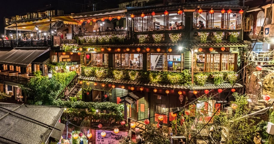 พาเที่ยว "จิ่วเฟิ่น" เมืองโบราณ Jiufen (Chiufen) Village ไต้หวัน TAIWAN