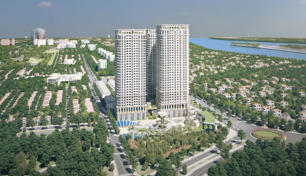 Mặt bằng thiết kế căn hộ chung cư Sunshine Riverside Tây Hồ