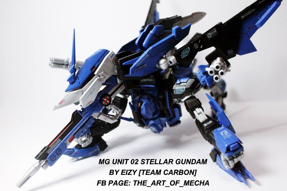 Custom Build: 1/100 UNIT 02 STELLAR GUNDAM (Transformable)