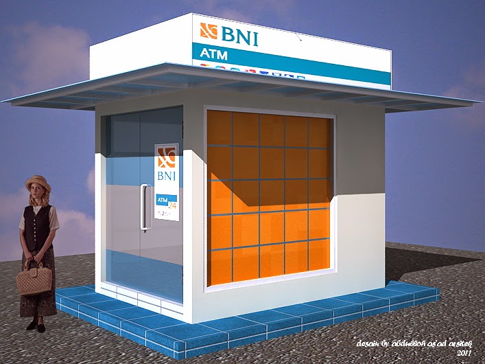 Abdulloh As'ad Architect: Desain ATM BNI 46