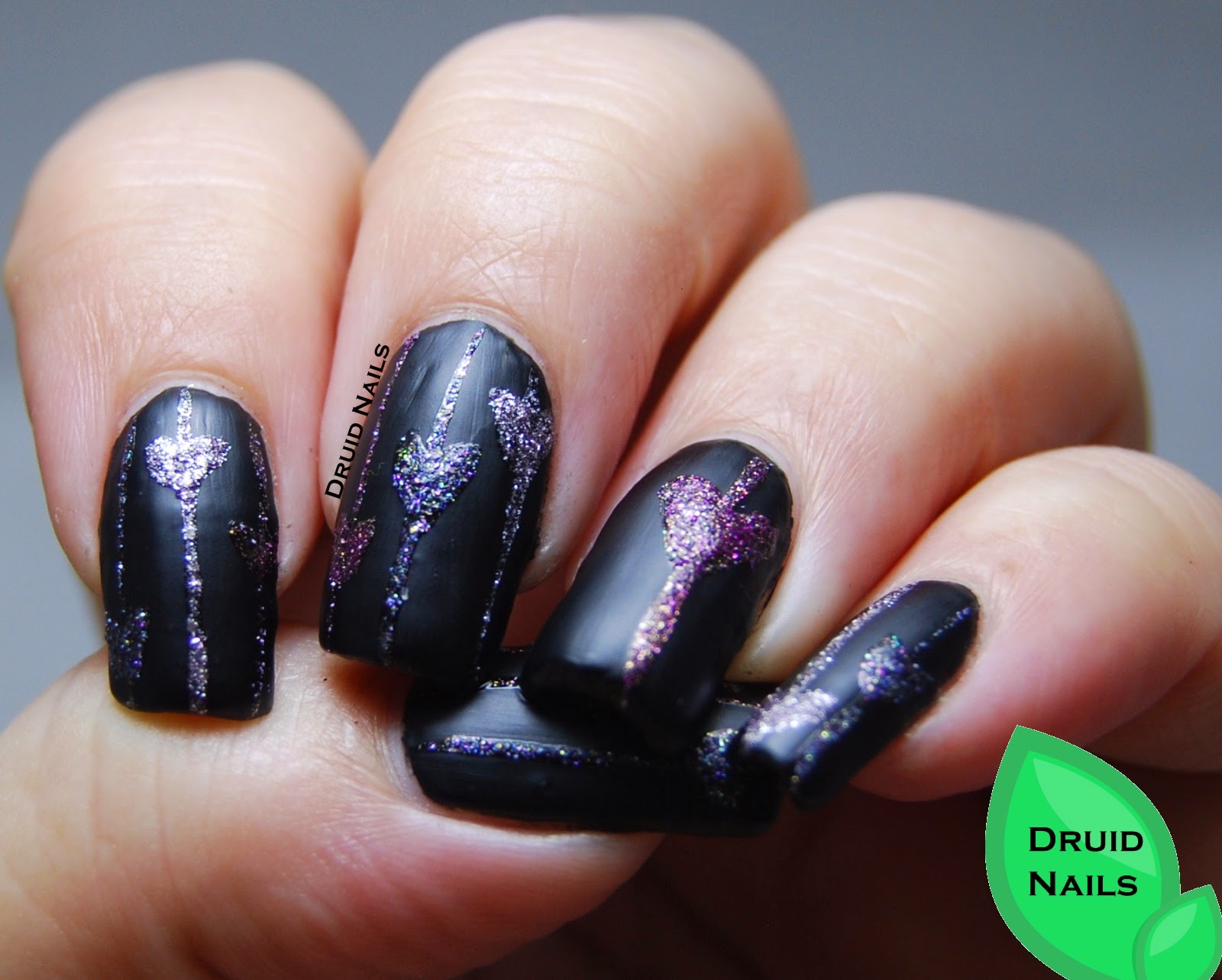 Druid Nails: N.A.I.L. - October - Textured