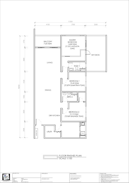 Lukisan Rekabentuk Dalaman / Interior Construction Drawings