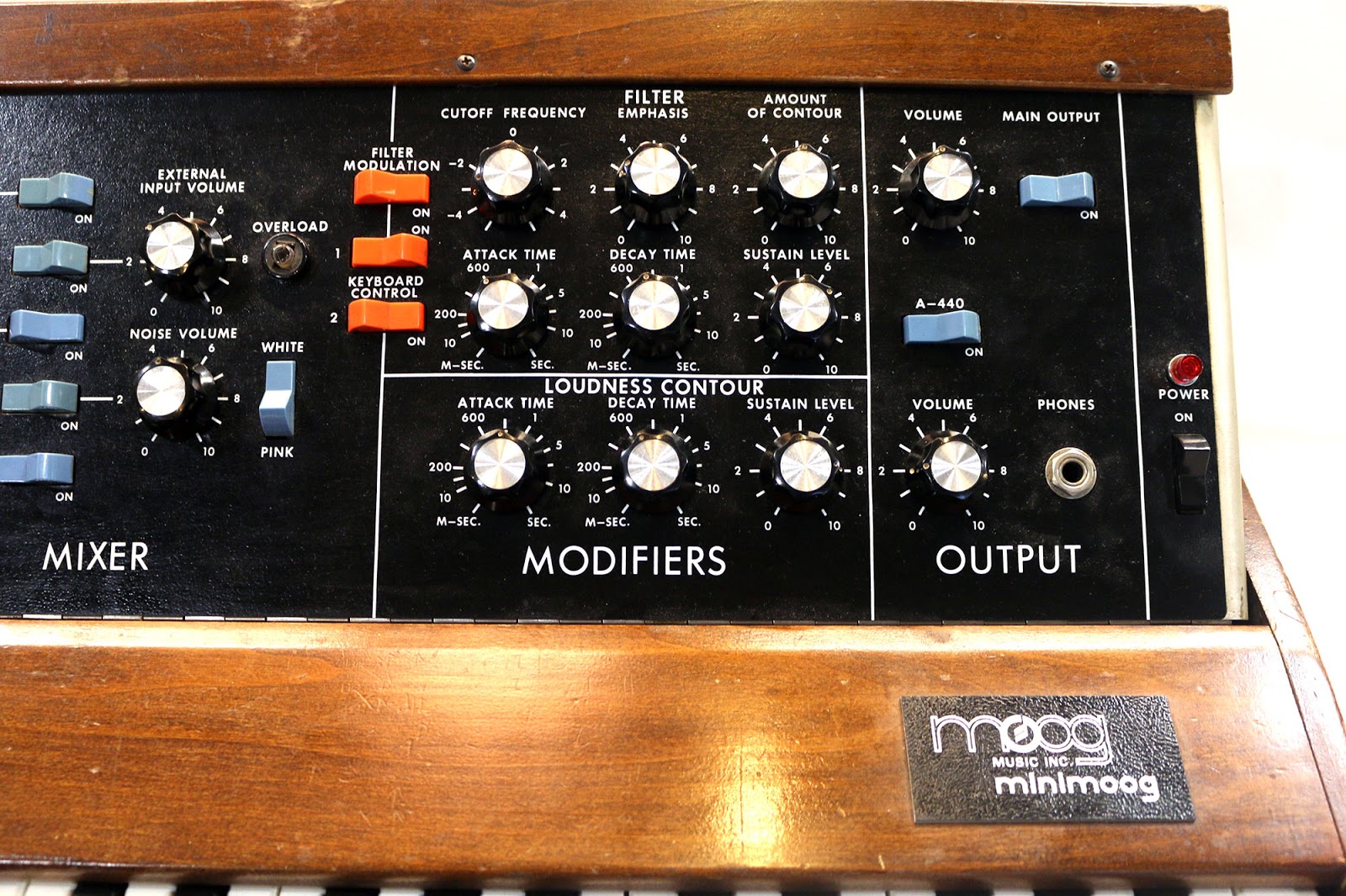 MATRIXSYNTH: Moog Minimoog Model-D SN 3073 at Control Voltage