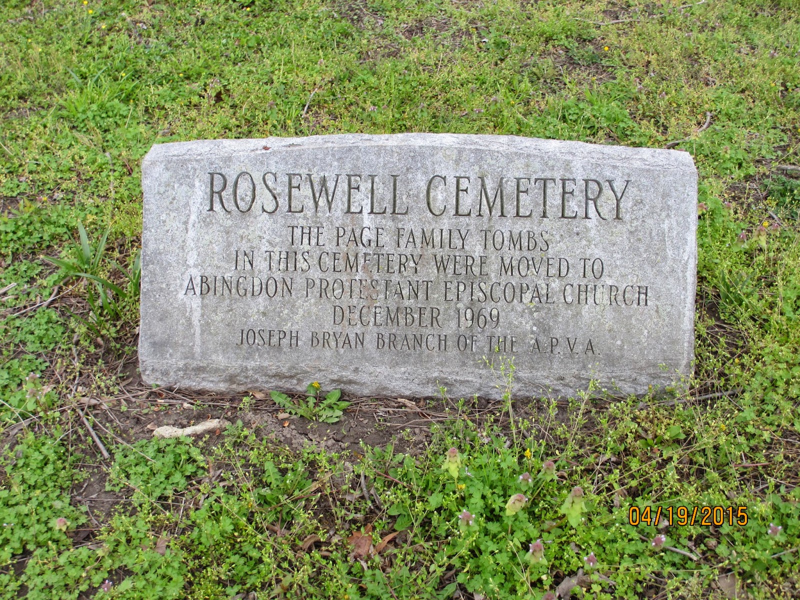 Virginia Paranormal Investigations: Rosewell Plantation Ruins in ...