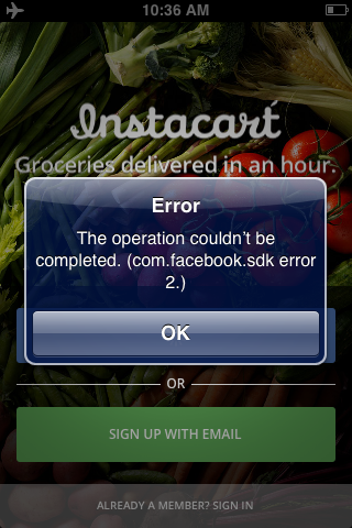 instacart login customer