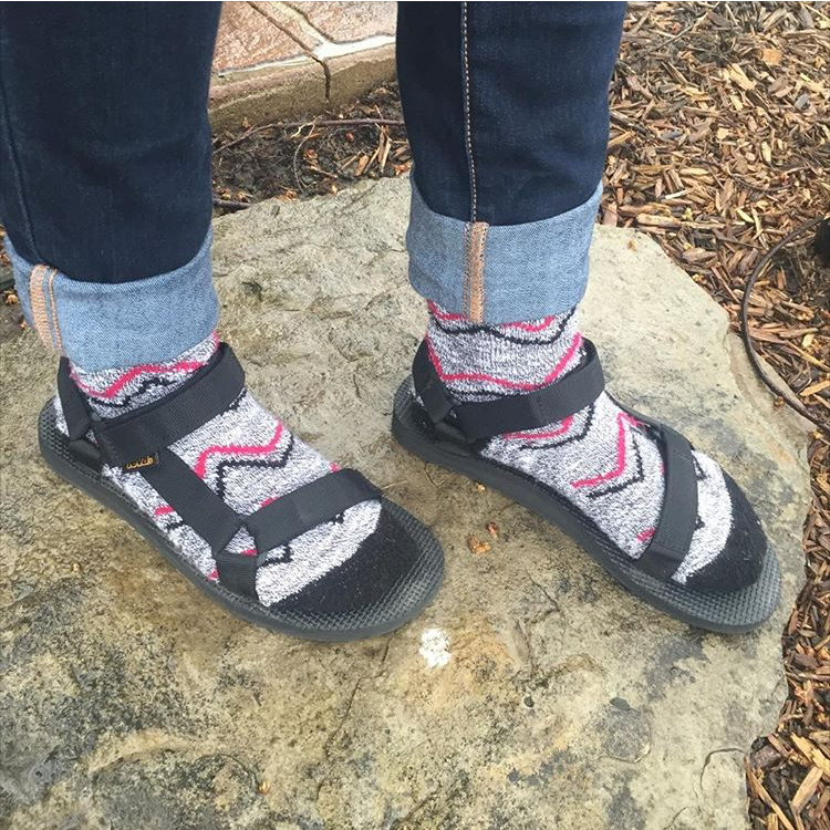 Girls Rock Socks and Sandals: Teva Tuesday #5