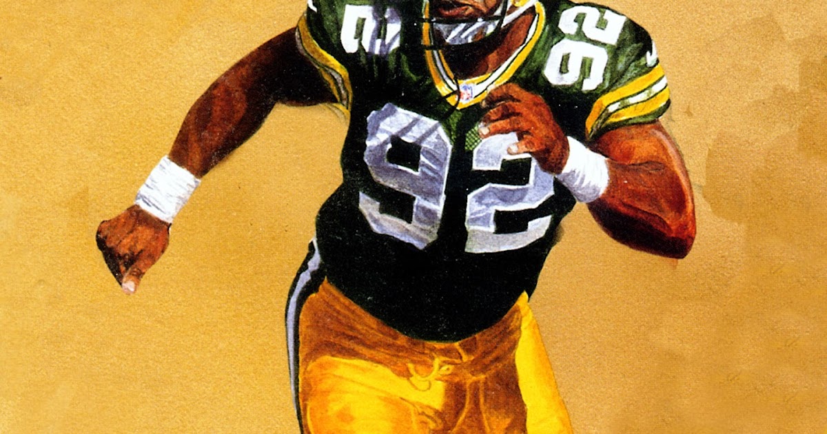 Pro Football Journal Presents: NFL Art: Reggie White by Chris Paluso