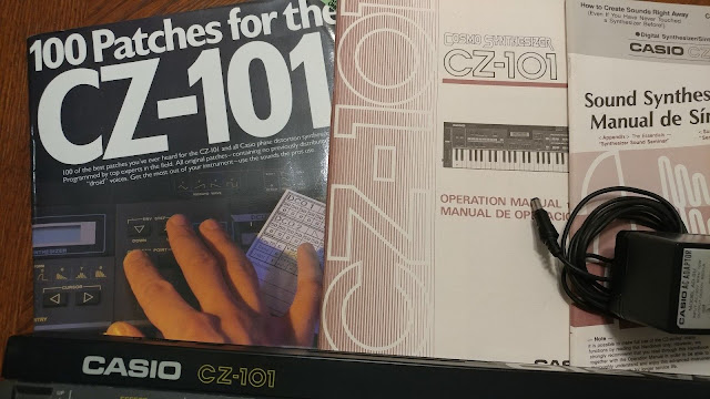 MATRIXSYNTH: Casio CZ-101 Digital Synthesizer w/ Extras