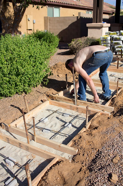 How to Make Floating Concrete Front Steps | Pneumatic Addict