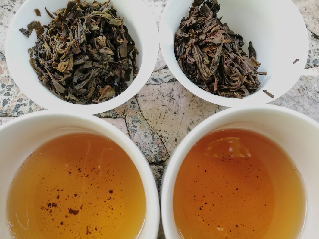 Tea in the ancient world: 2011 Xiaguan FT sheng cake and 2007 Tulin ...