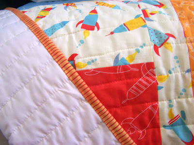 Made by Me. Shared with you.: The Rocket Ship Quilt