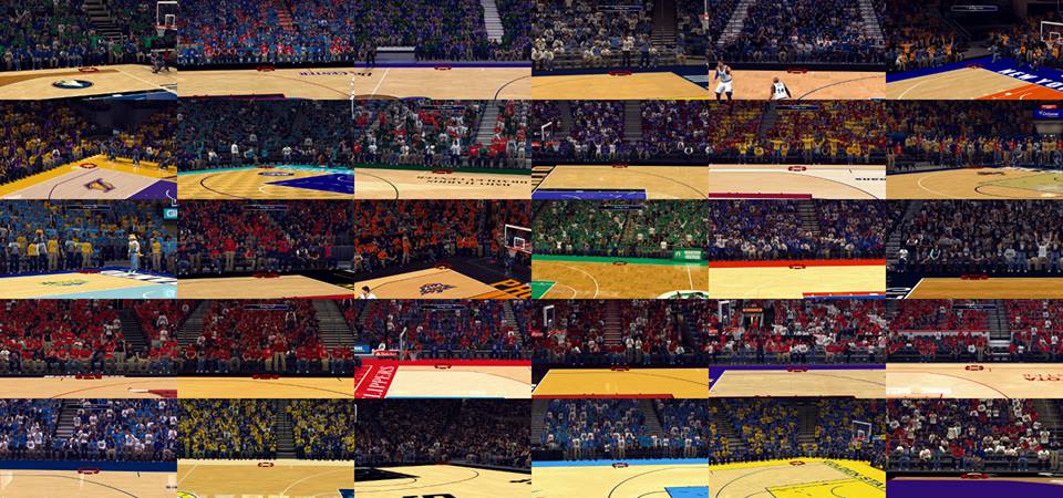 Playoffs Color Team Crowd [FOR 2K14]