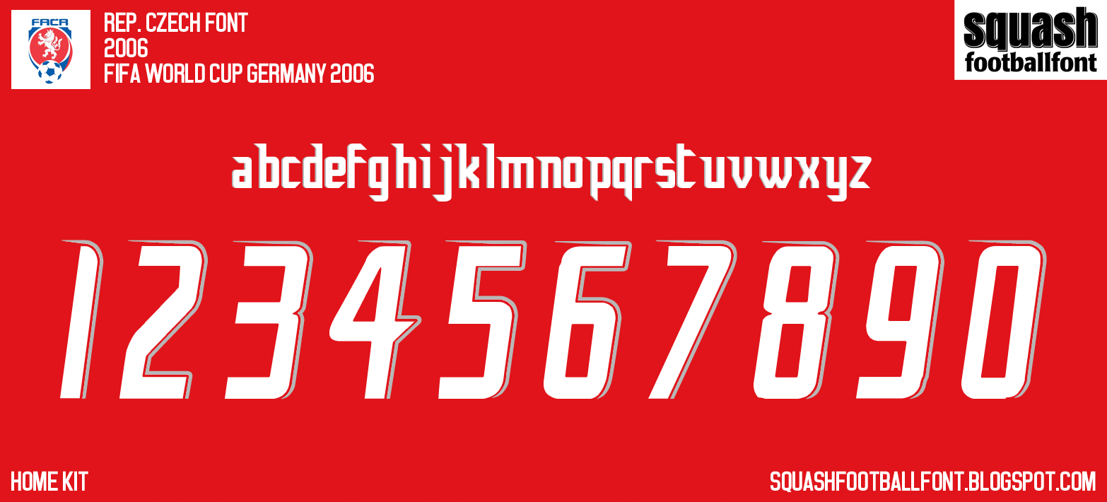 SFF: Rep.Czech World Cup 2006 Font