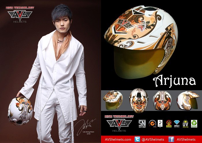 All about HiTZ: [NEWS] HiTZ히트 MENJADI AMBASSADOR HELM "AVS HELMET"