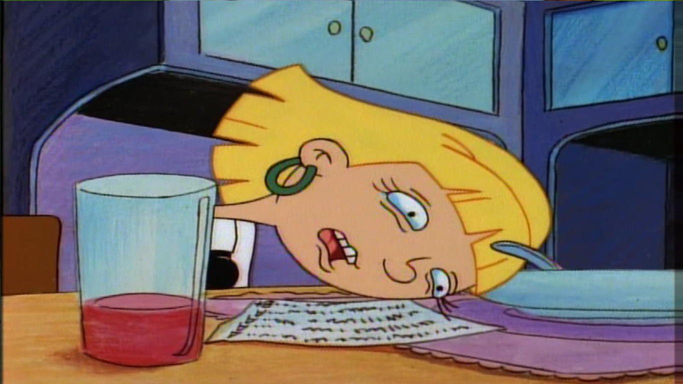 Hey Arnold Olga Crying