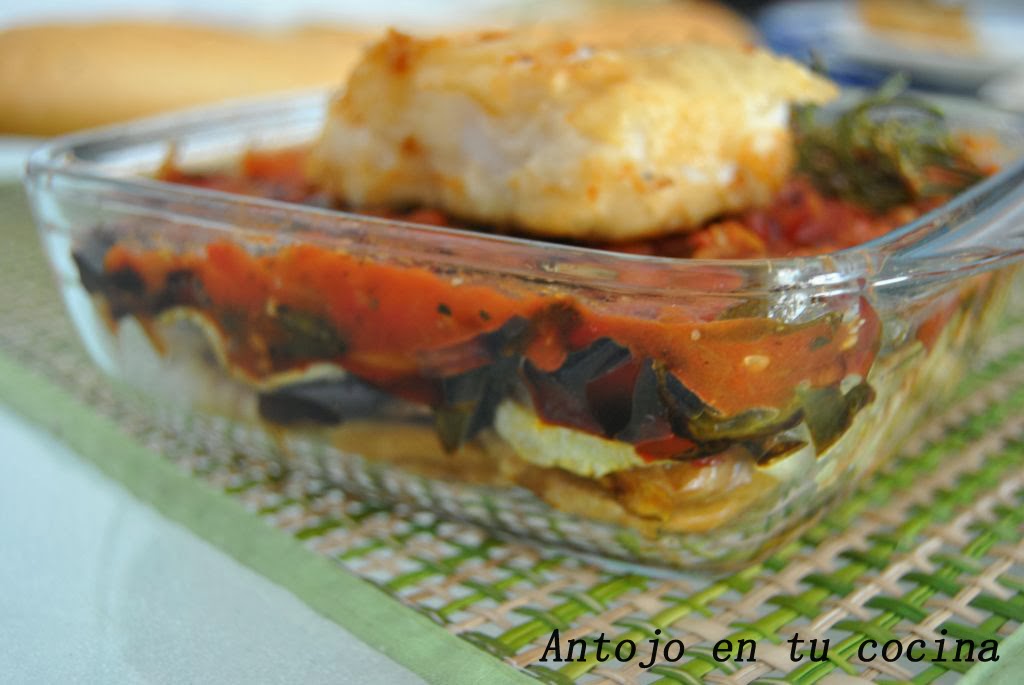 Tumbet mallorquín de bacalao - Antojo en tu cocina