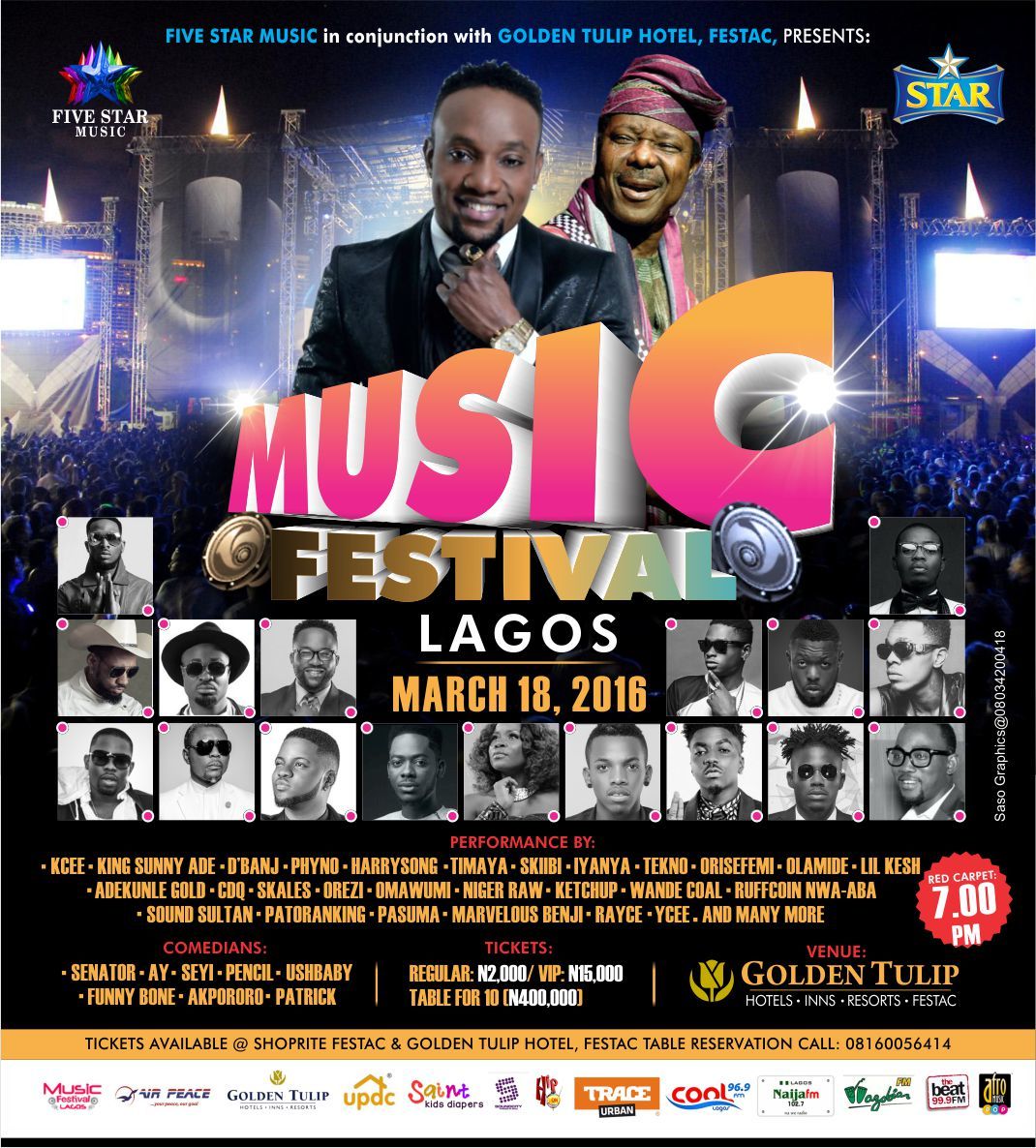 EVENTS_NG: Kcee, Omawumi, D’banj, Olamide & More to Perform at Music ...