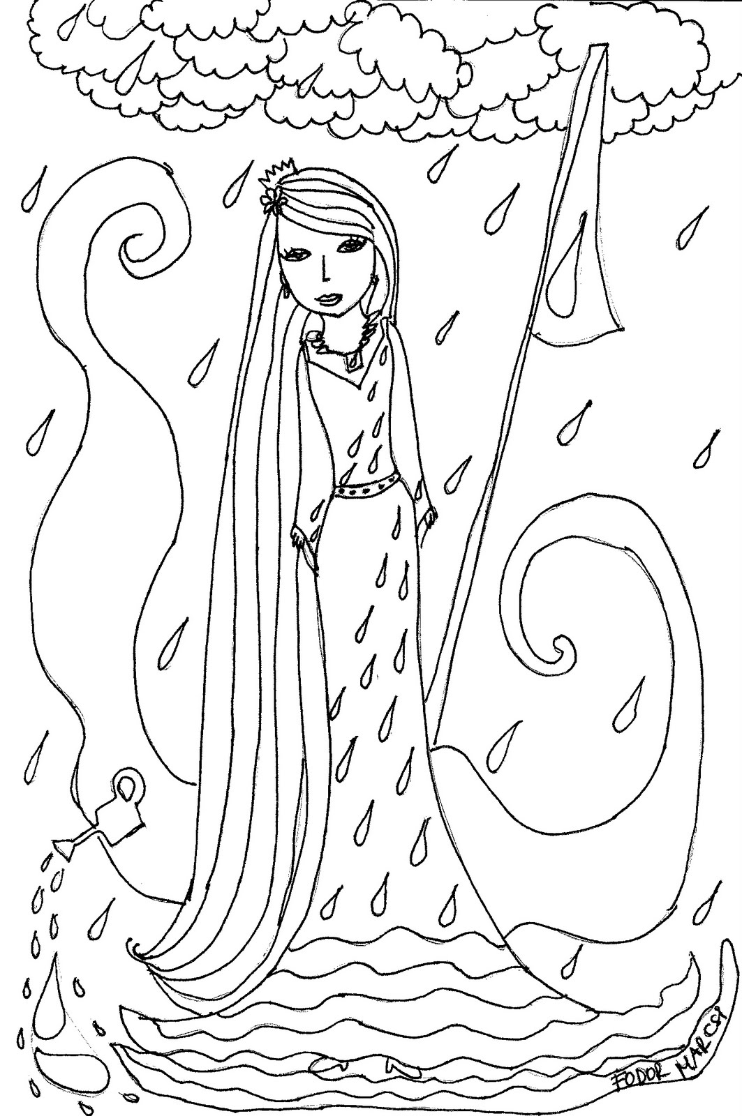 Rain Princess | One Princess for Every Day