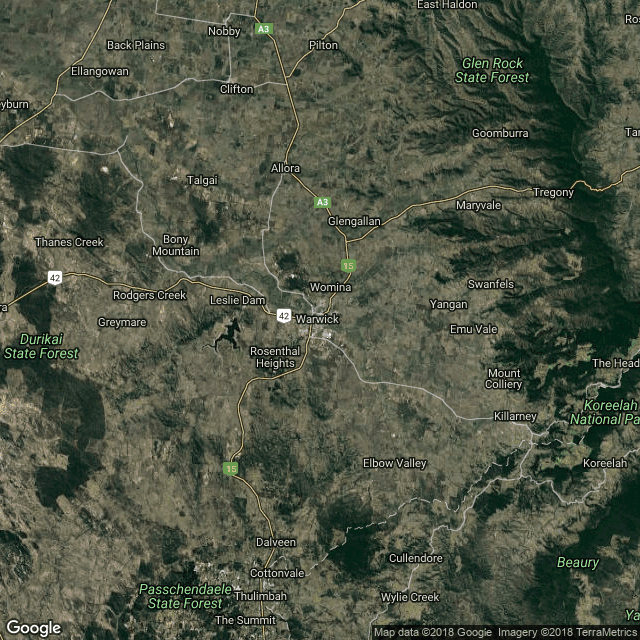 Warwick Map Free Download