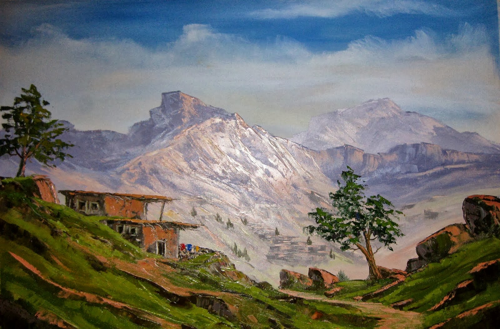 kurdistanart: Art work Painted By Dilshad Ibrahim1983‏~ Erbil south of ...