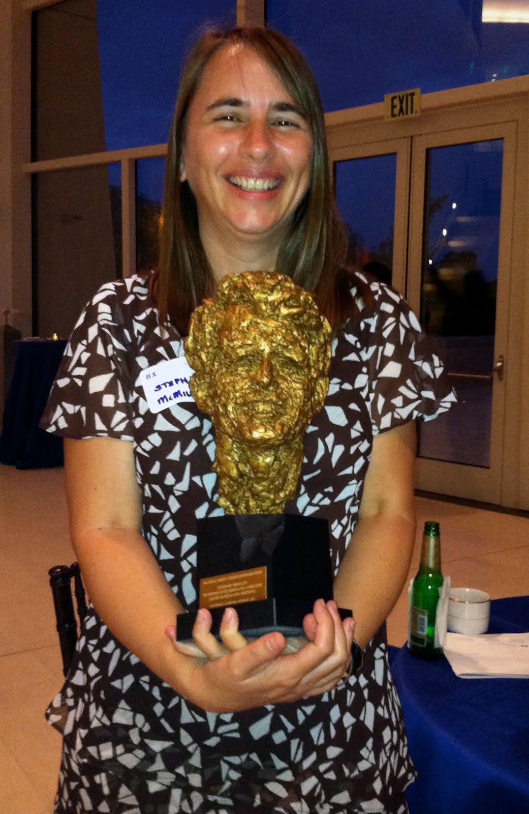 ComicsDC: Stephanie McMillan at the RFK awards tonight