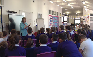 Joan Lennon's Blog: School Visits in the Outer Hebrides