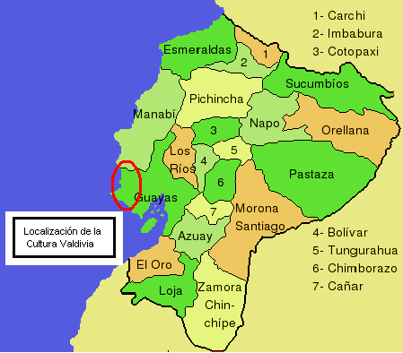 HISTORIA - Cultura Valdivia del Ecuador: Tiempo y Espacio de Desarrollo