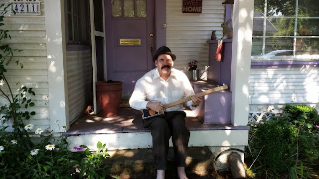 3 String Stephen Plays Cigar Box Guitar