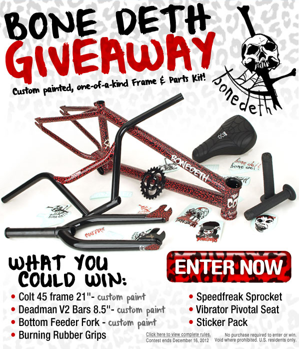 bone deth: DAN'S COMP BONE DETH CONTEST GIVE AWAY!