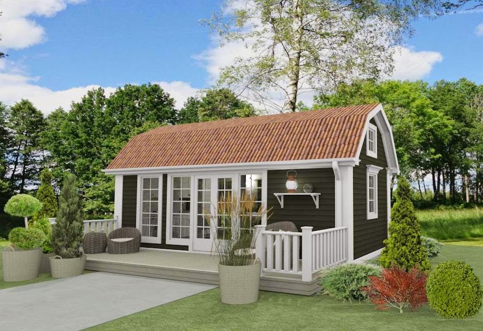 Den Vita Drömgården: "Kristina" - ett nytt bygglovsfritt Attefallshus ...