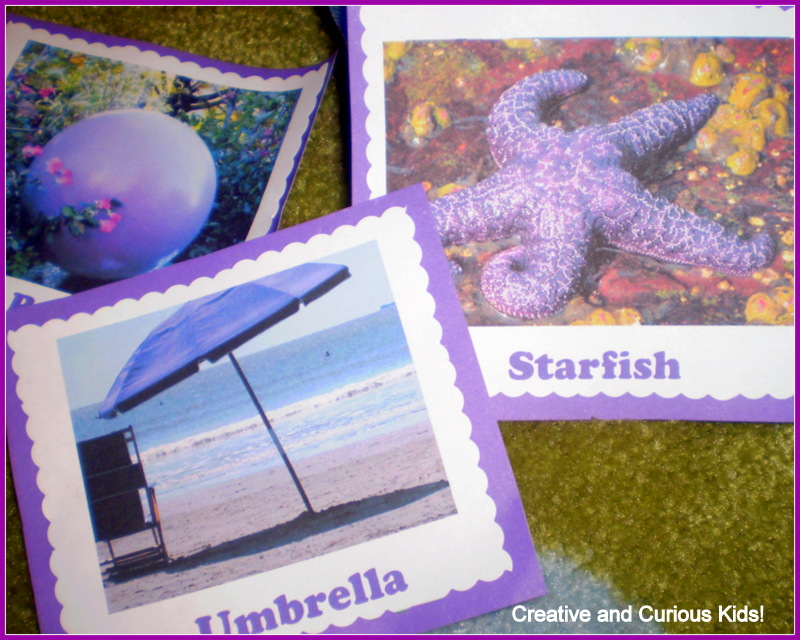 Creative and Curious Kids!: Purple Color Activities