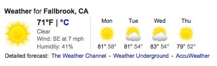 Blue Heron Blast: My town, Fallbrook