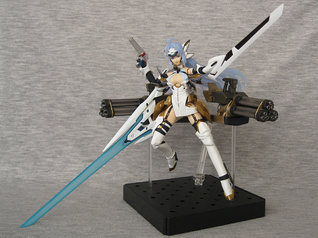 world of klaymore: figma KOS-MOS landed