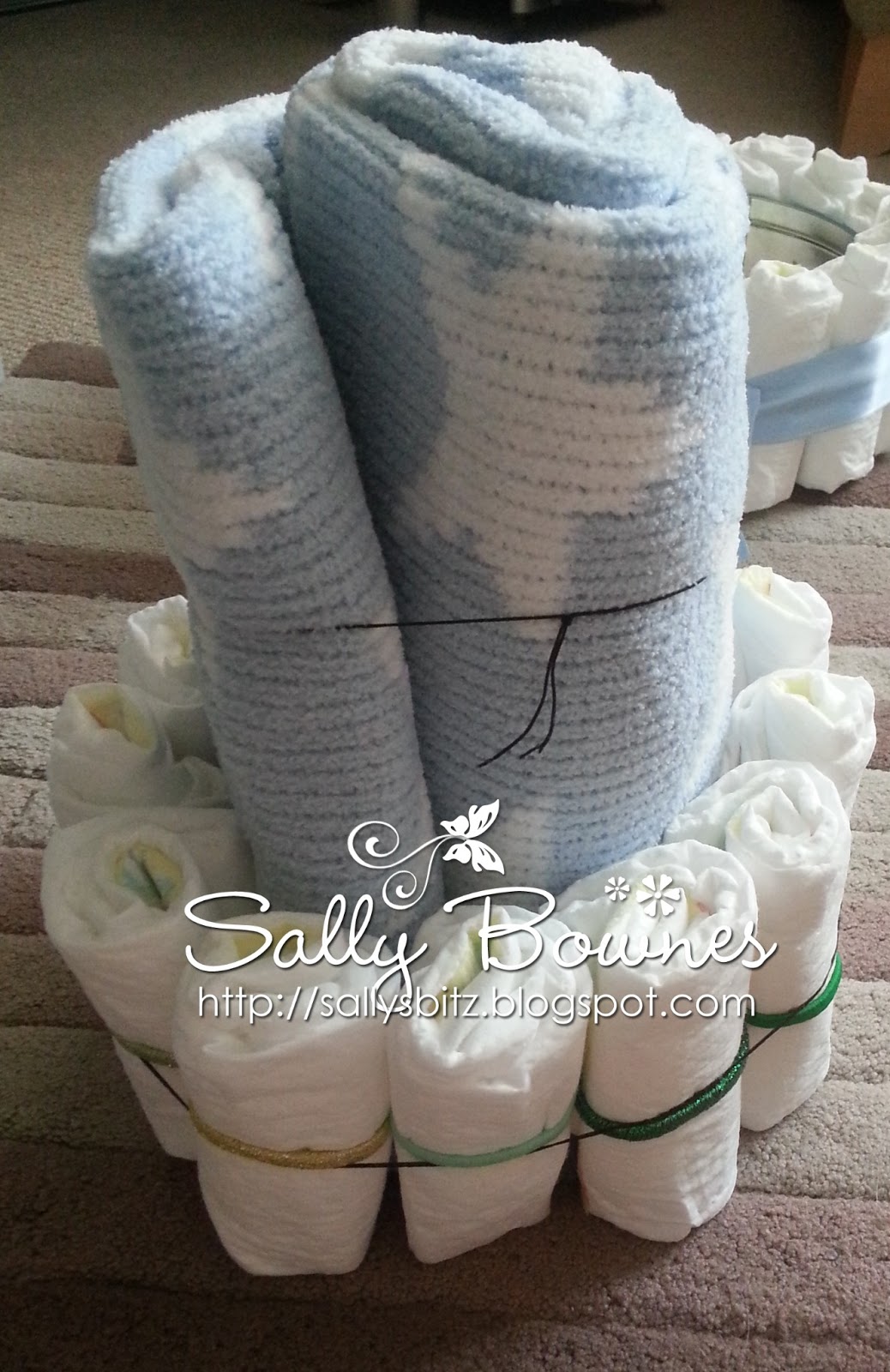 sallysbitz: Nappy Cake ( tutorial)