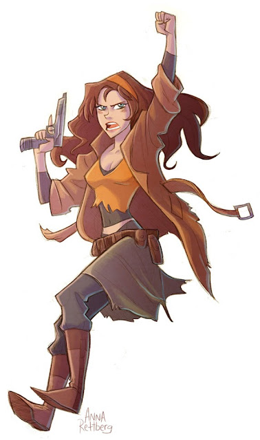 Anna Rettberg: Sketchbook Characters