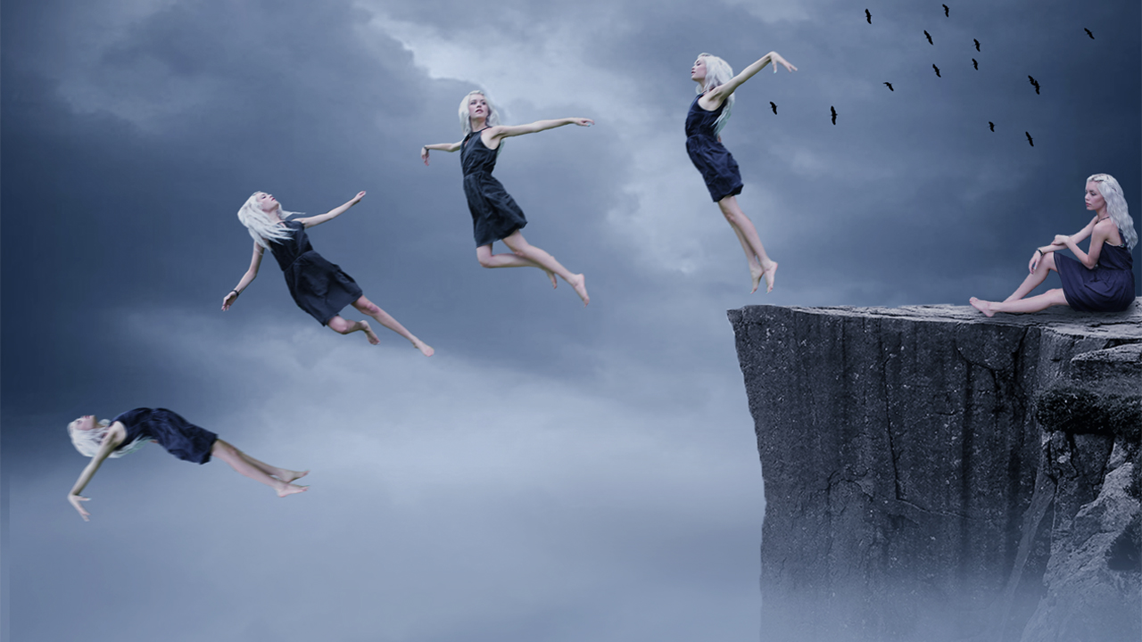 graphic solutions: THE JUMP PHOTOSHOP MANIPULATION TUTORIAL