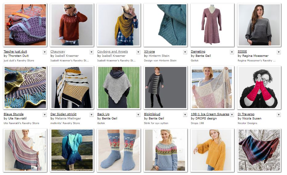 Domics Pinnwand: Meine Bundles of Favorites auf Ravelry: Inspirierende ...