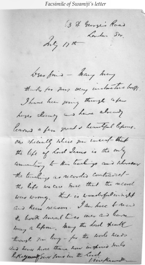 Swami Vivekananda - MY INDIA Eternal: Swami Vivekananda Letters ...