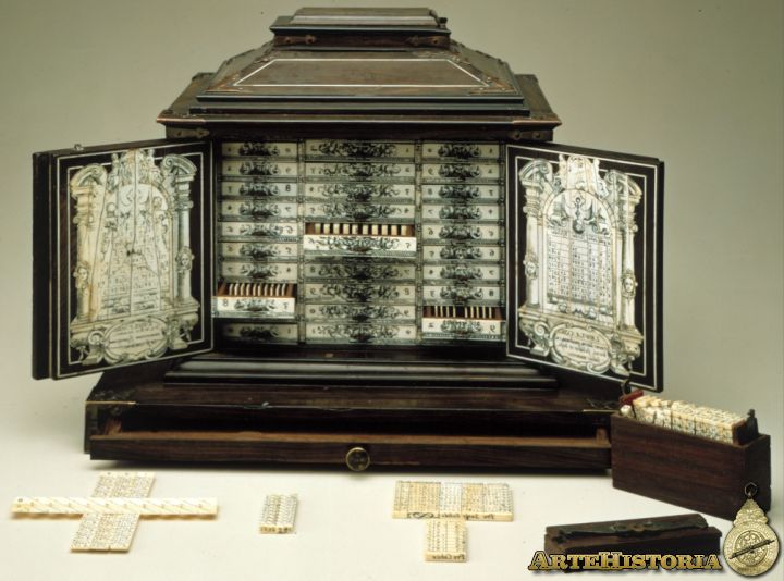 Ábaco Neperiano en el Museo Arqueológico Nacional de Madrid