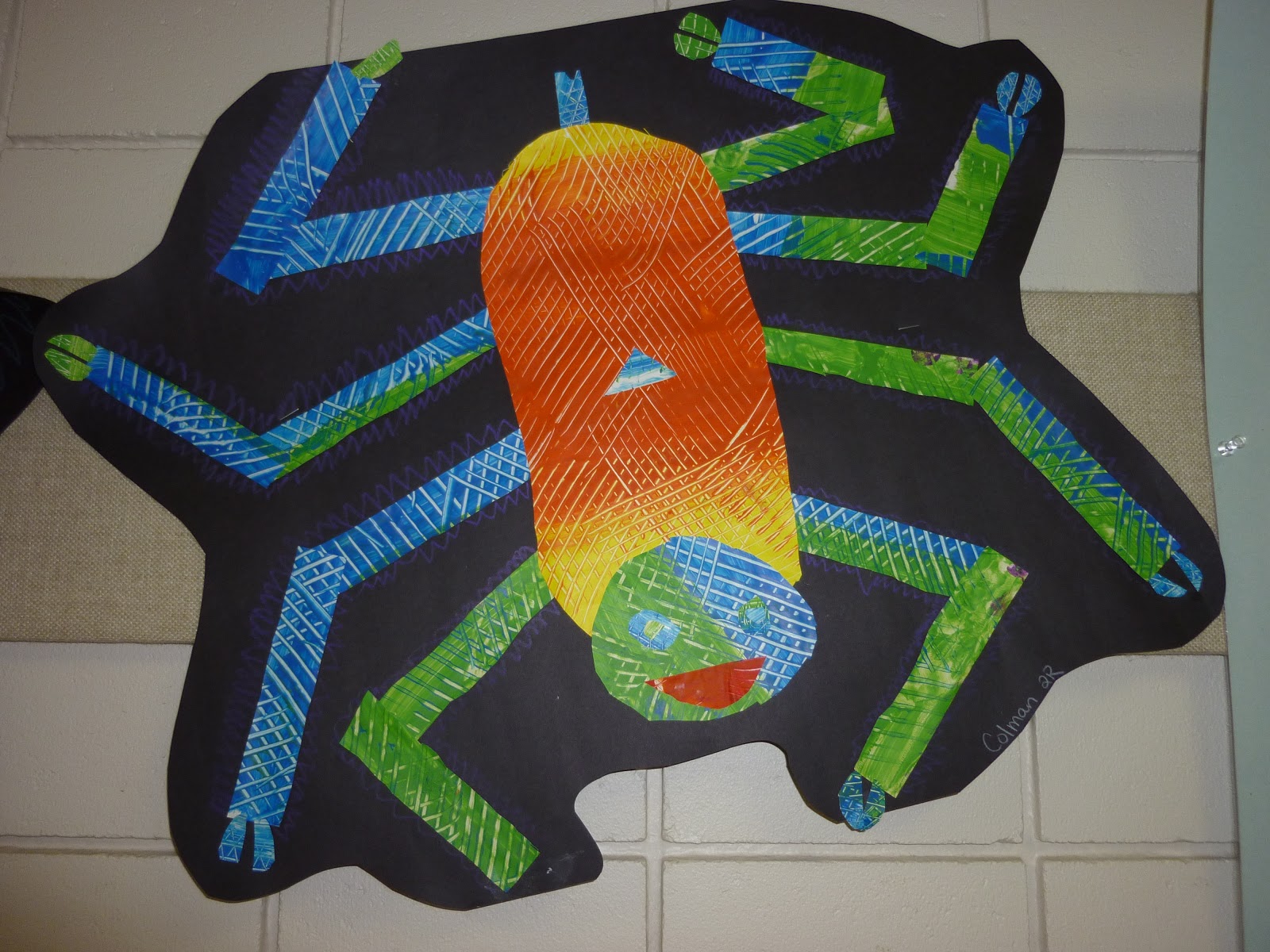 Mrs. Werner's Art Room: 2nd Grade Eric Carle Spiders
