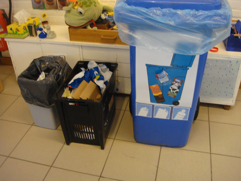 Simonnet school tweede kleuterklas: Afval: sorteren kan je leren!