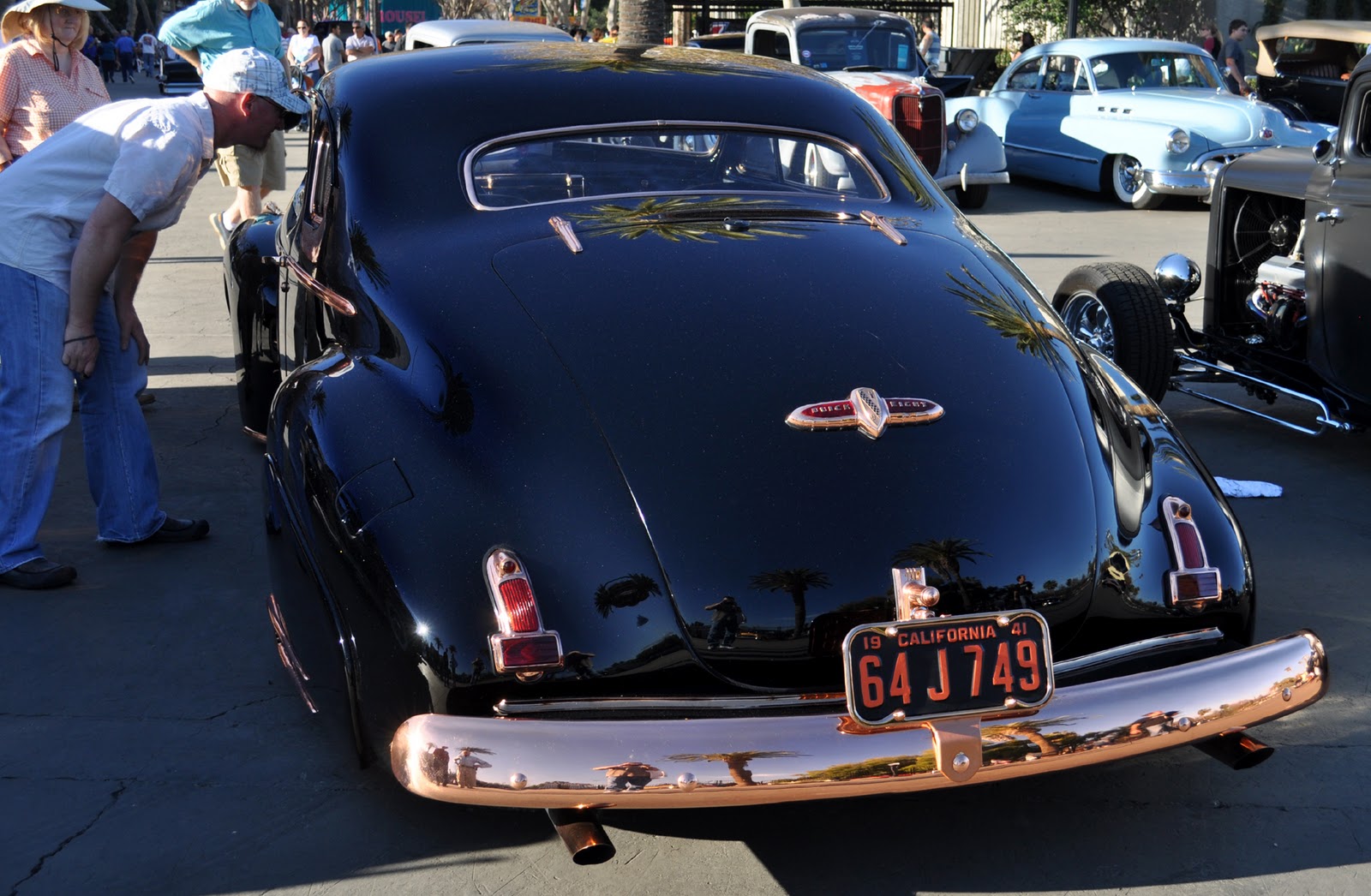 Just A Car Guy: Ron Young brought his custom 41 Buick to the Grand ...